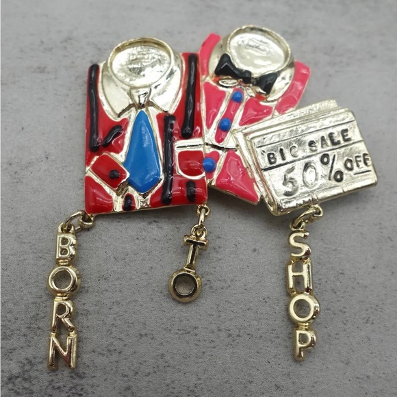 Don-Lin | Jewelry | Vintage Designer Don Lin Brooch Pin Born To Shop ...